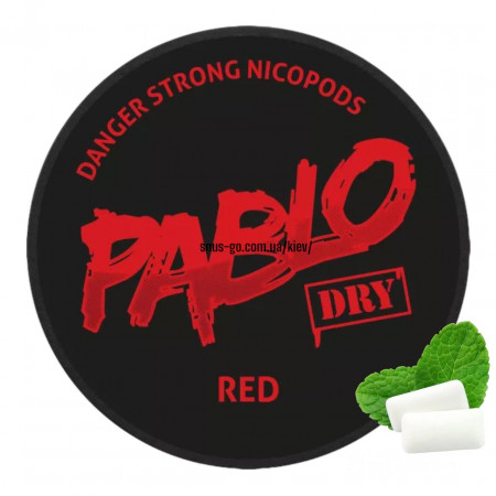 Снюс Pablo Dry Red 30 мг Купить в Интернет-магазине Снюс Гоу